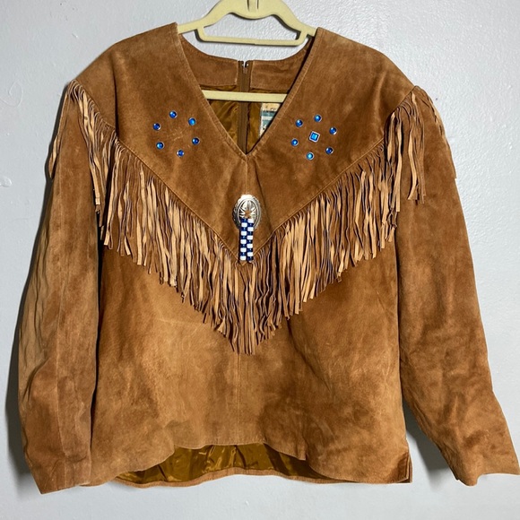 Atlantic Beach Leather Coat orks | Jackets & Coats | Leather Fringe ...
